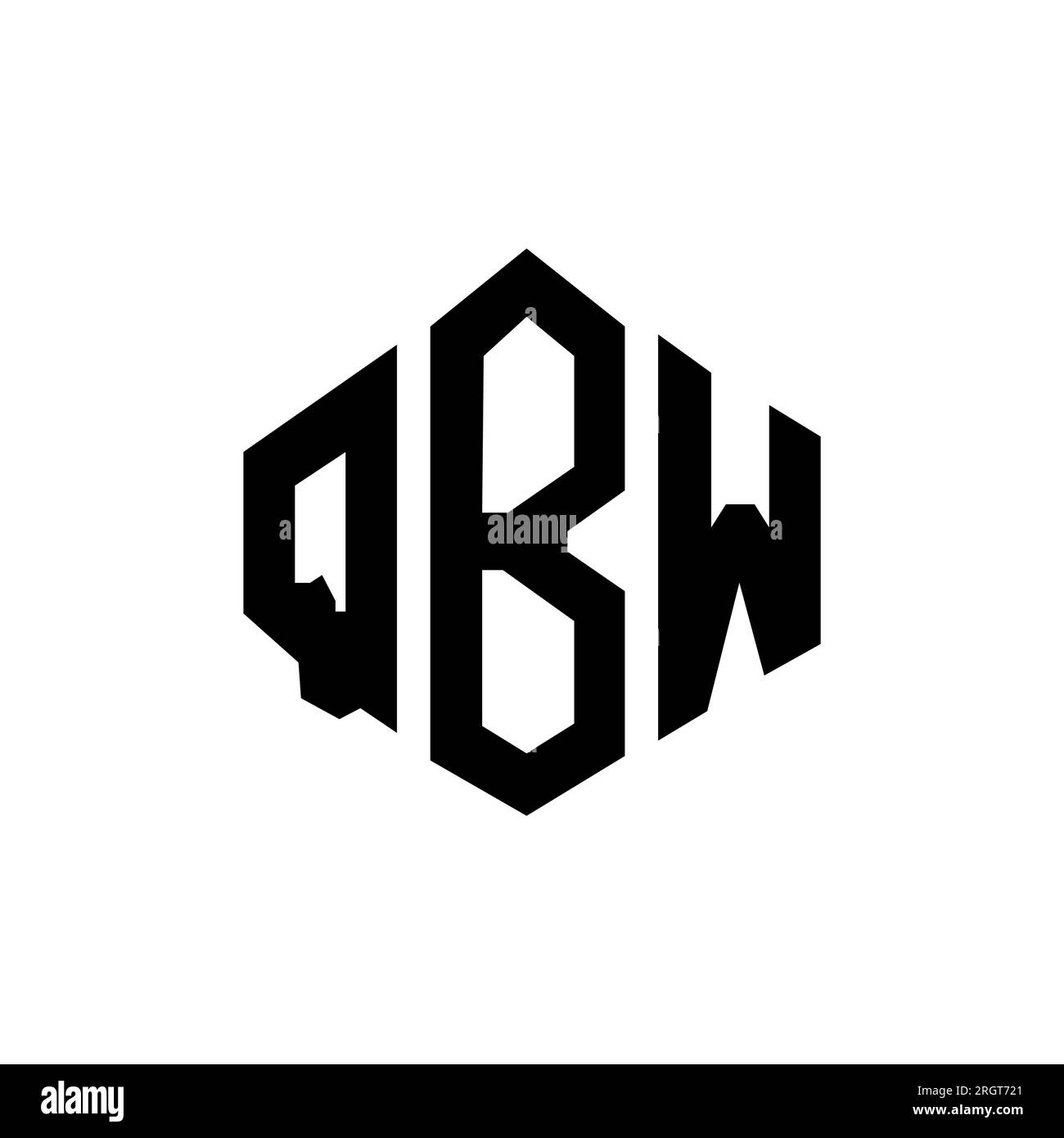 Qbw technology logo Stock Vector Images - Alamy
