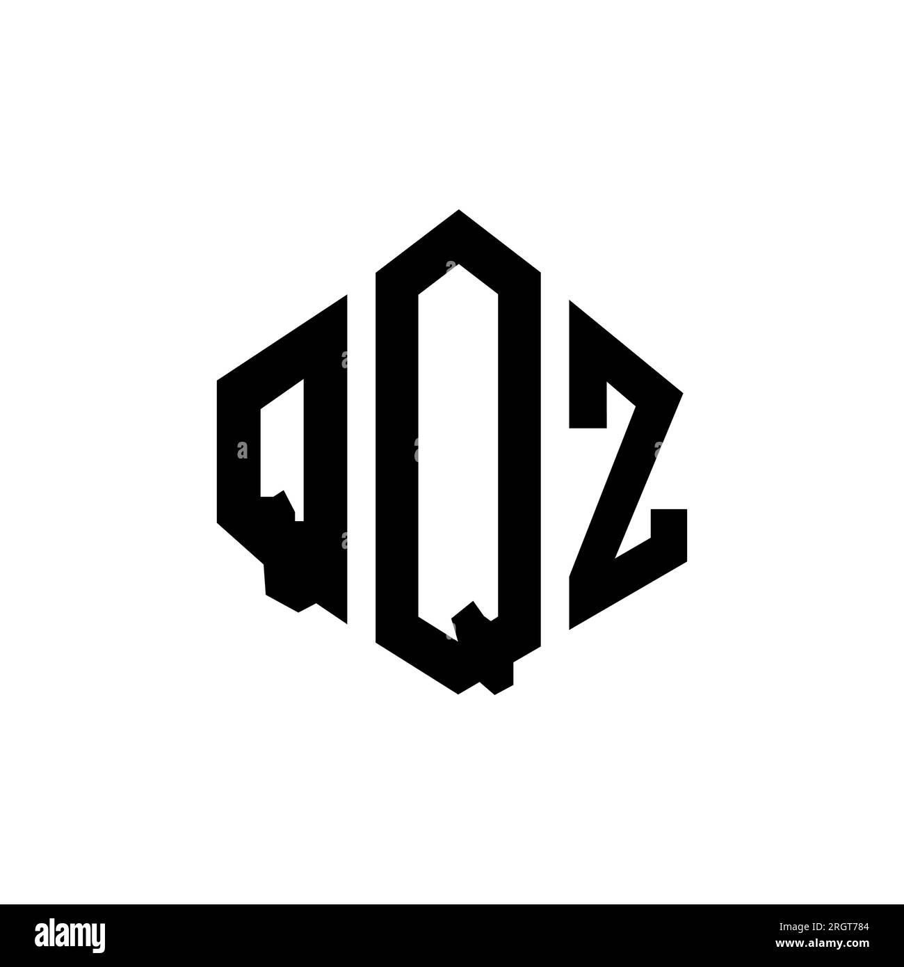 Qqz logo design hi-res stock photography and images - Alamy