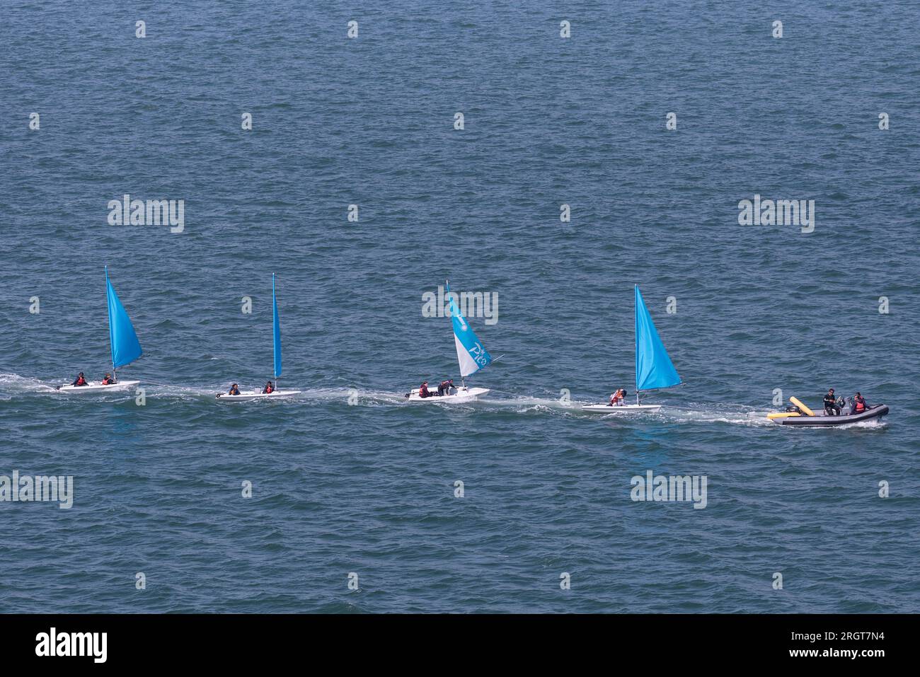 Le Havre, northern France, Europe. 11 June 2023. Four two seater ...