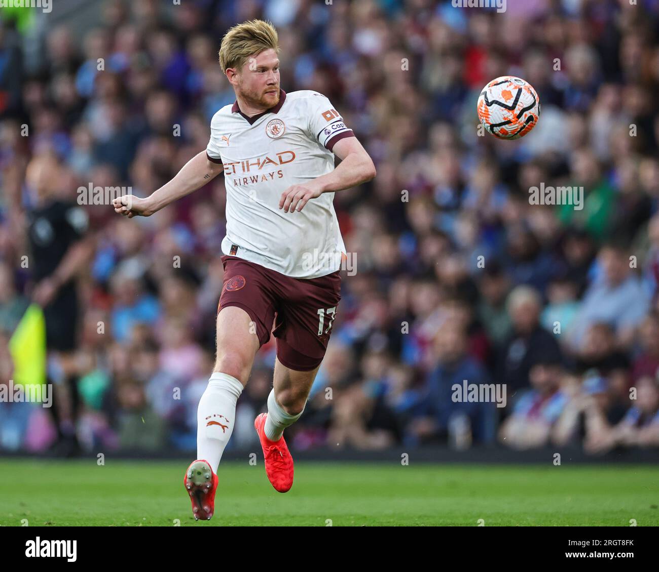 Kevin De Bruyne of Manchester City in action during the game during the ...