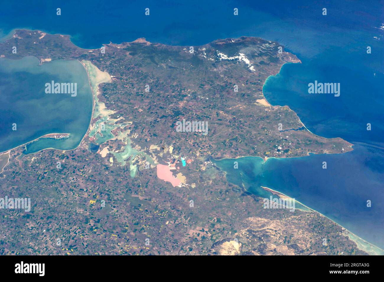 Crimea, Ukraine. 07 May, 2014. A view from onboard the International ...