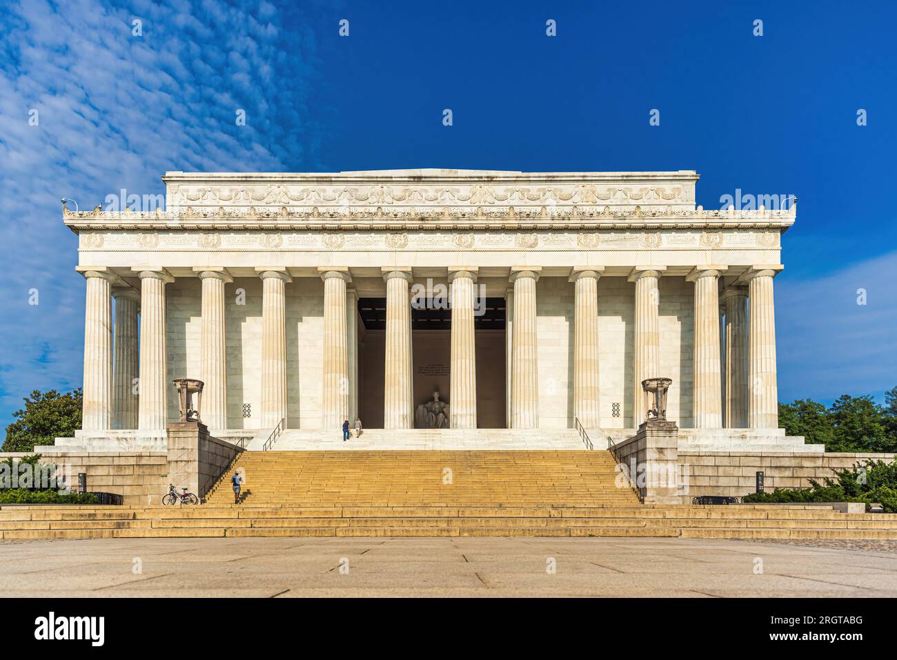 Lincoln Memorial building in Washington DC., USA Stock Photo - Alamy