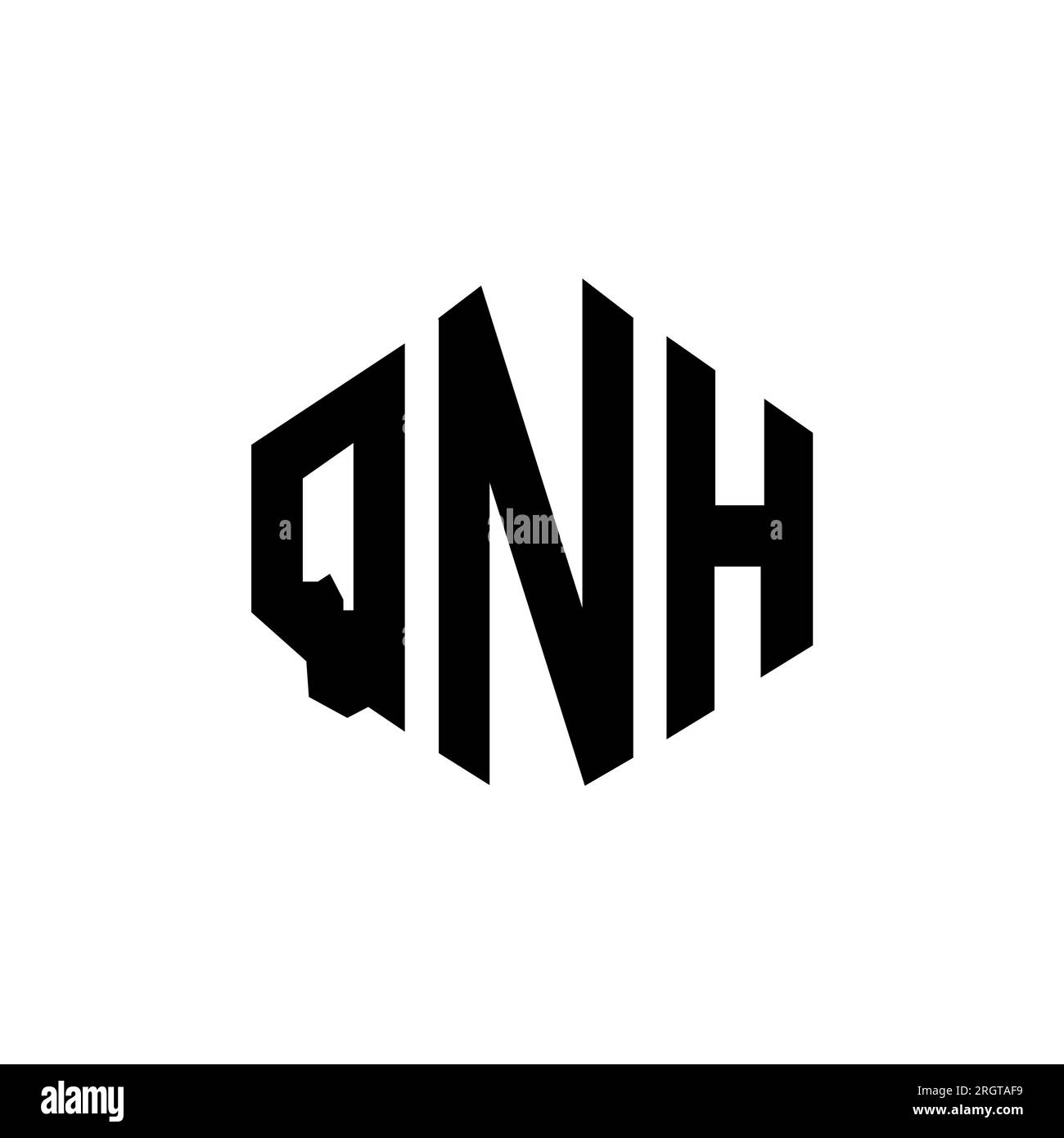 Qnh logo design hi-res stock photography and images - Alamy