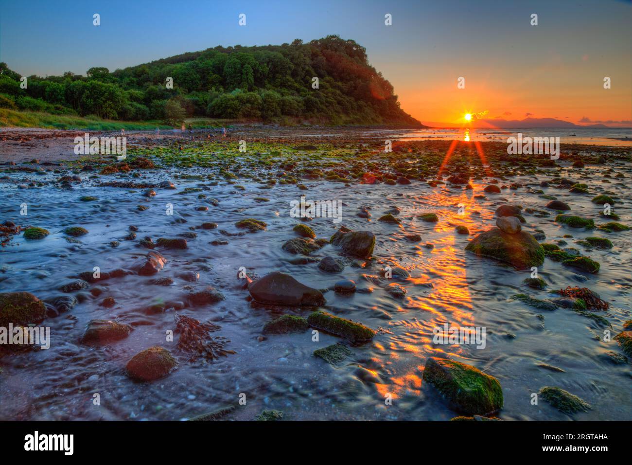 craig tara beach ayrshire scotland Stock Photo - Alamy