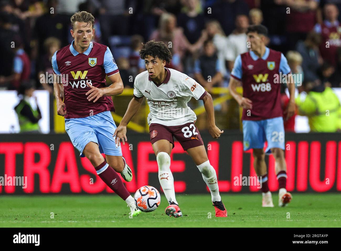 Rico Lewis of Manchester City in action during the game during the ...