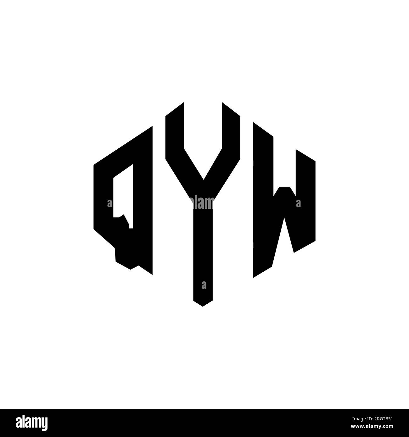 Qyw polygon Stock Vector Images - Alamy