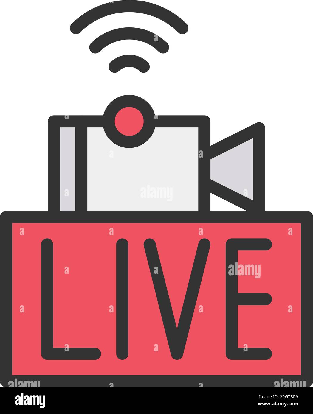 Live Music Icon Vector