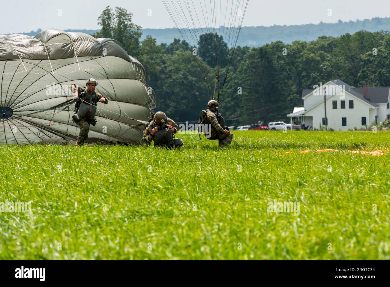 Leapfest is an international static line parachute training competition ...