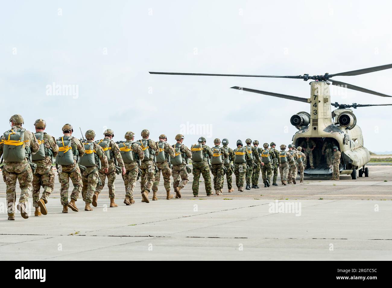 Leapfest is an international static line parachute training competition ...