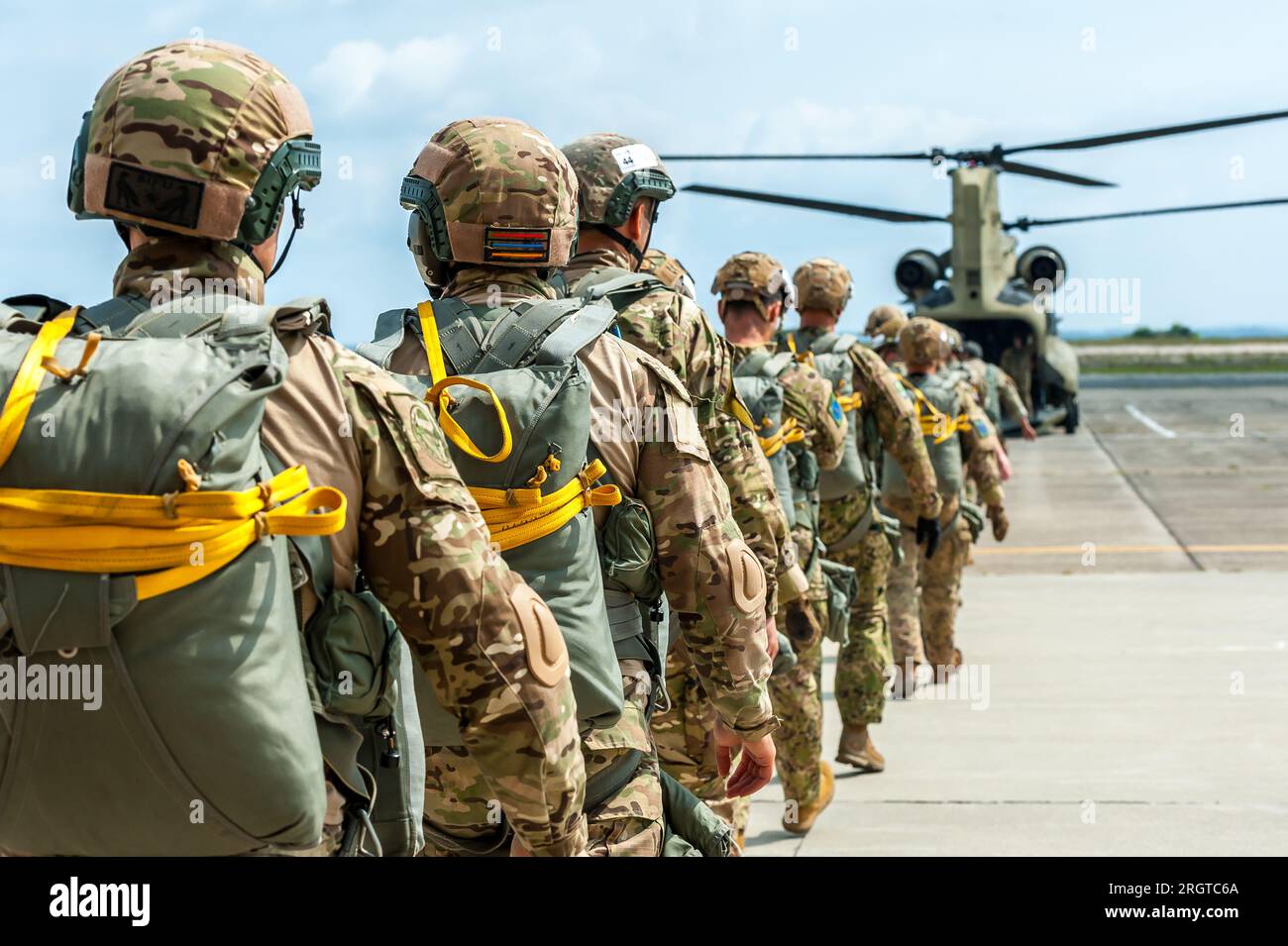 Leapfest is an international static line parachute training competition ...