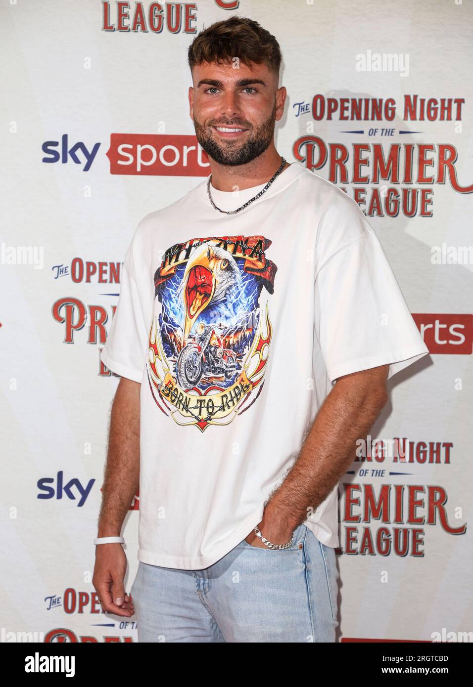 EDITORIAL USE ONLY Tom Clare attends Sky Sports' Opening Night event of ...