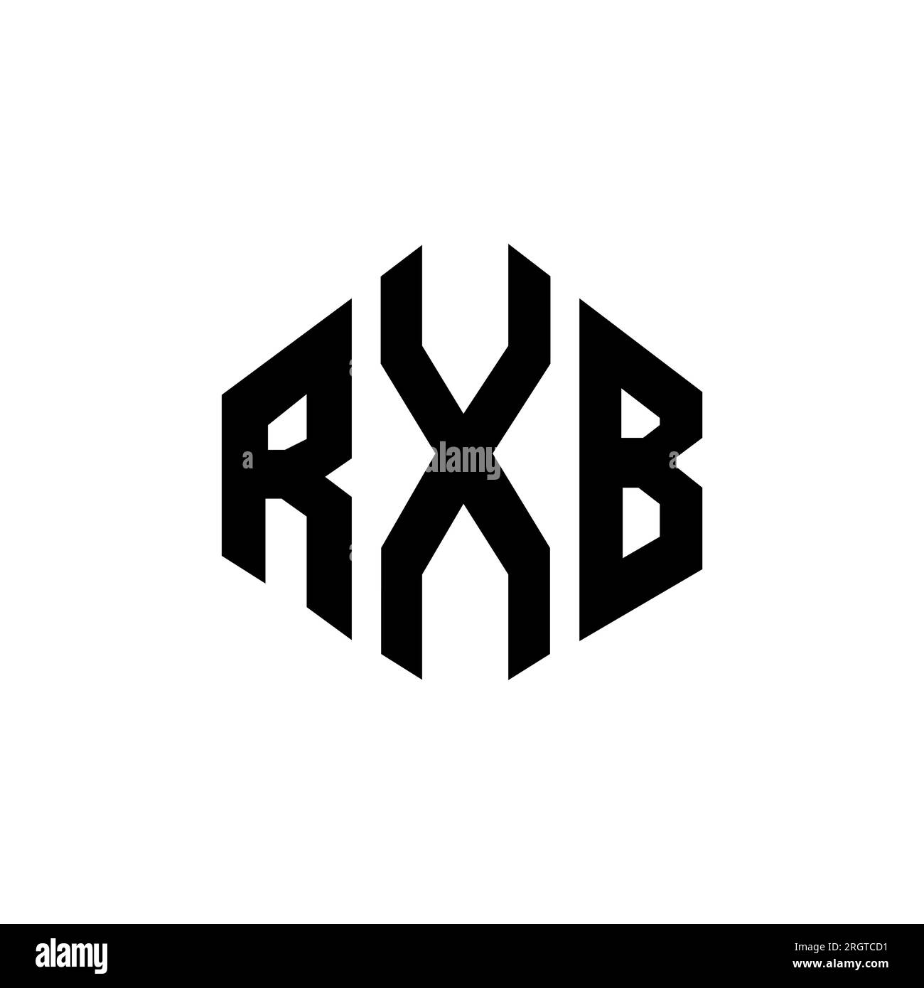 Rxb hexagon Stock Vector Images - Alamy