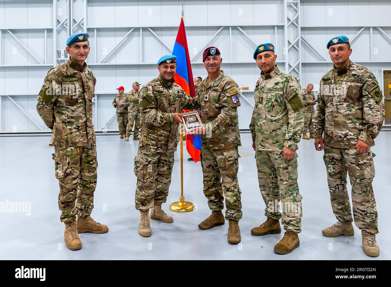 Award ceremony for Leapfest, international static line parachute ...