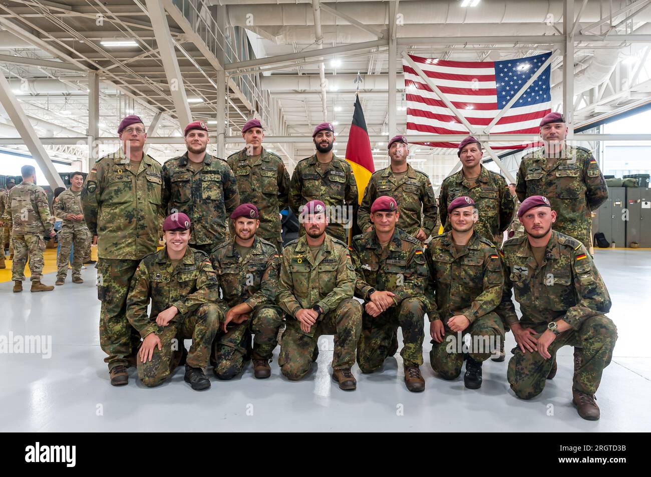 Award ceremony for Leapfest, international static line parachute ...