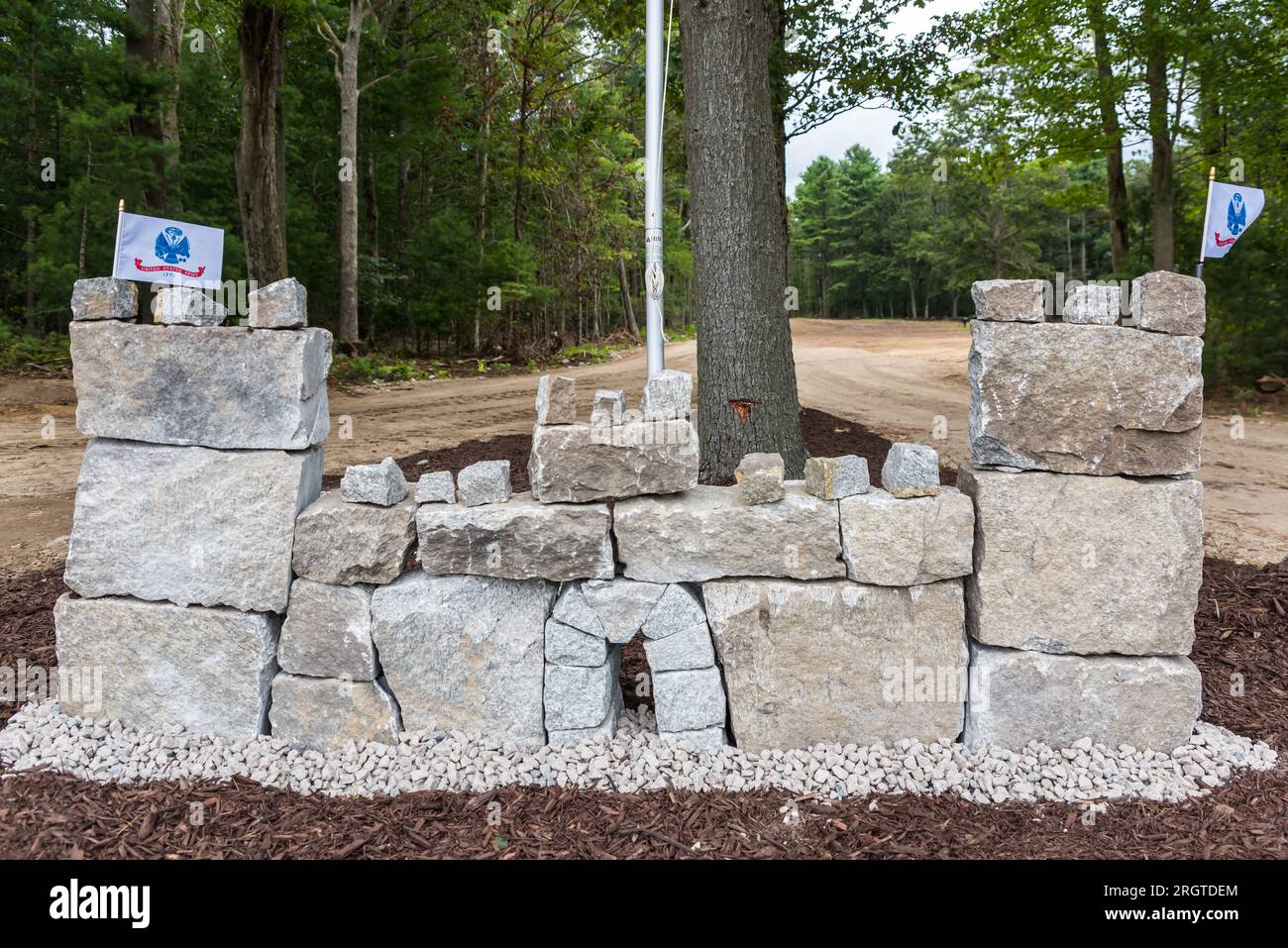 Castle made by 861st Engineer Company at Leapfest, an international ...