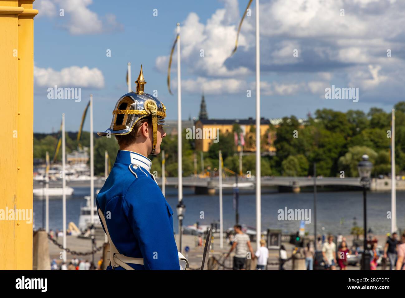 Swedish royal guard standing hi-res stock photography and images - Alamy