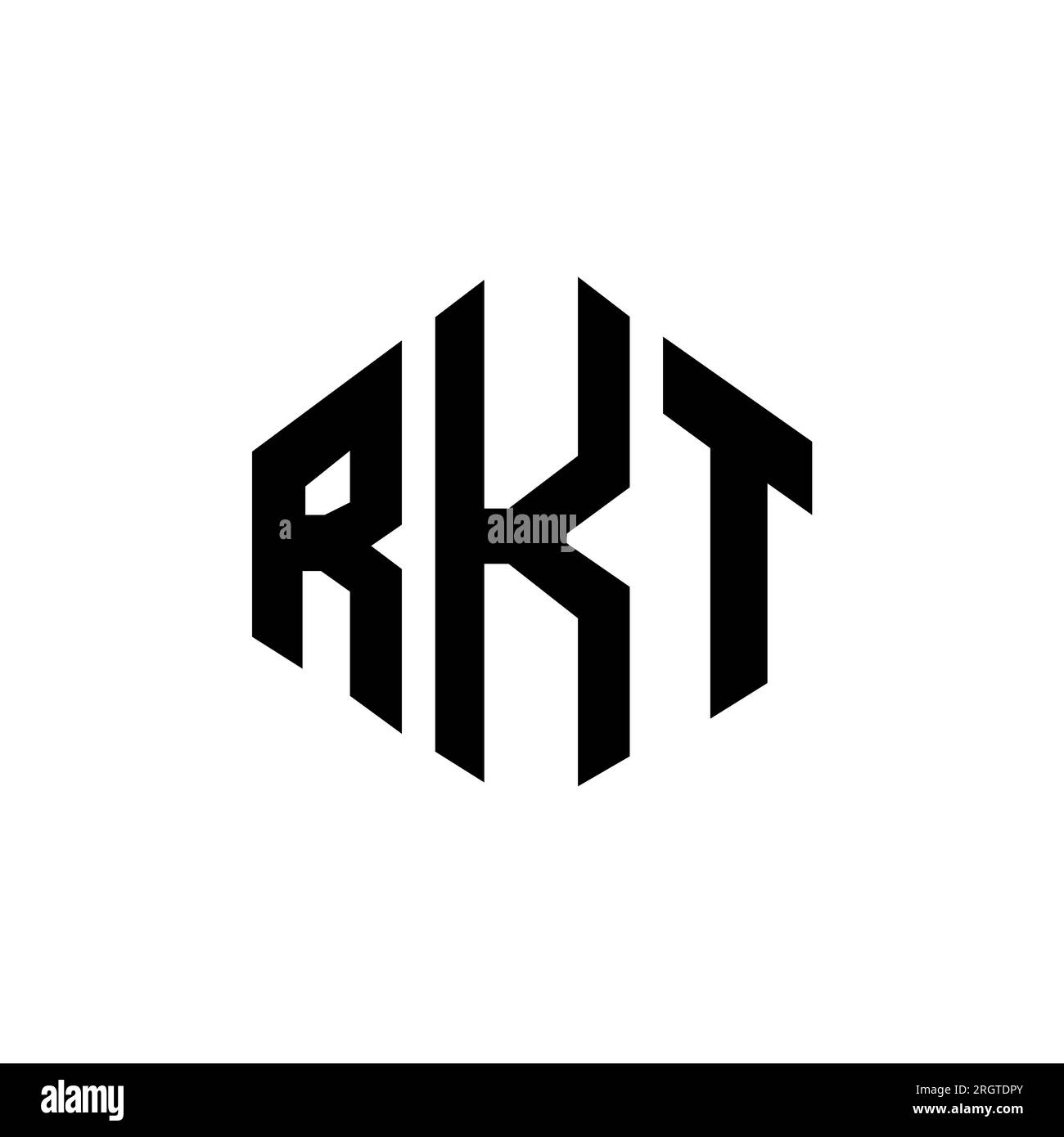 Rkt logo design hi-res stock photography and images - Alamy