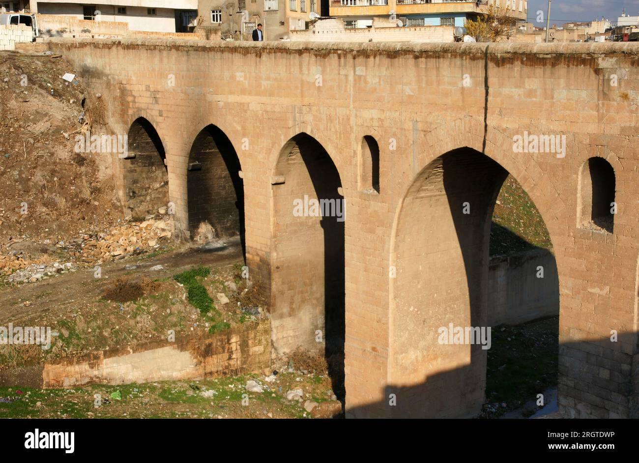 Millet Bridge, located in Sanliurfa, Turkey, was built in 1903 Stock ...
