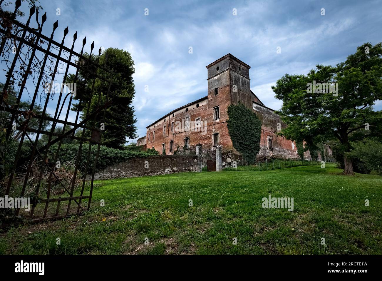 The fortress of Nogarole Rocca is a historic building that dates back ...
