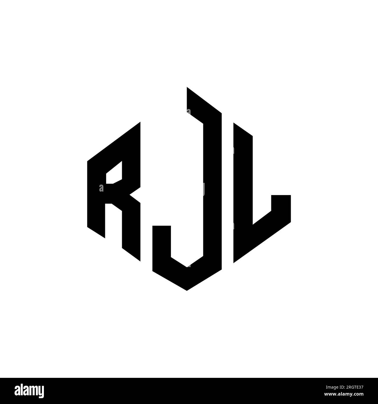 Rjl logo design Cut Out Stock Images & Pictures - Alamy