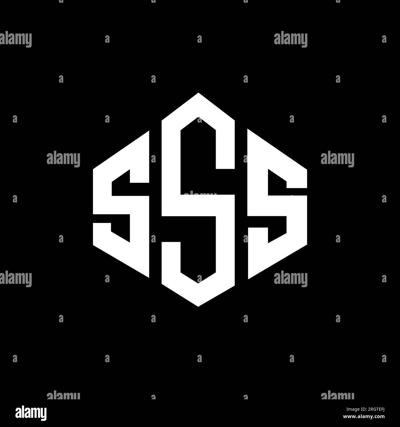 Sss hexagon Black and White Stock Photos & Images - Alamy