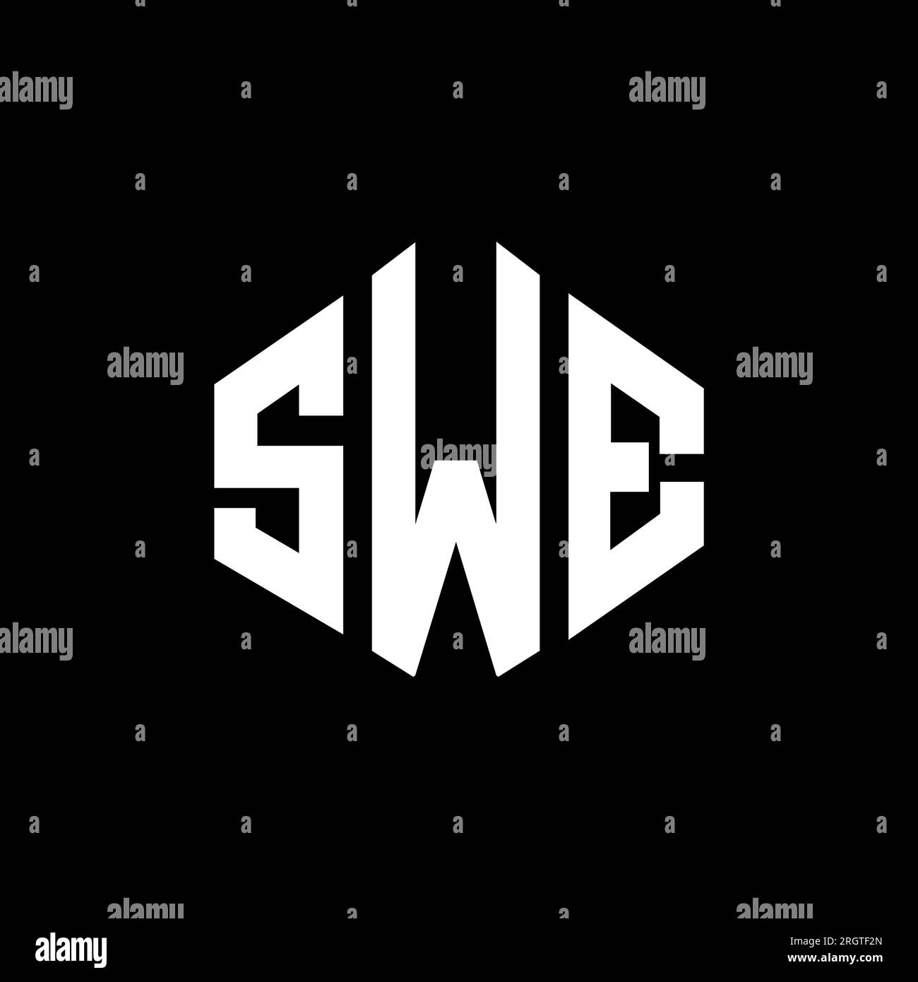 Swe letter logo Stock Vector Images - Alamy