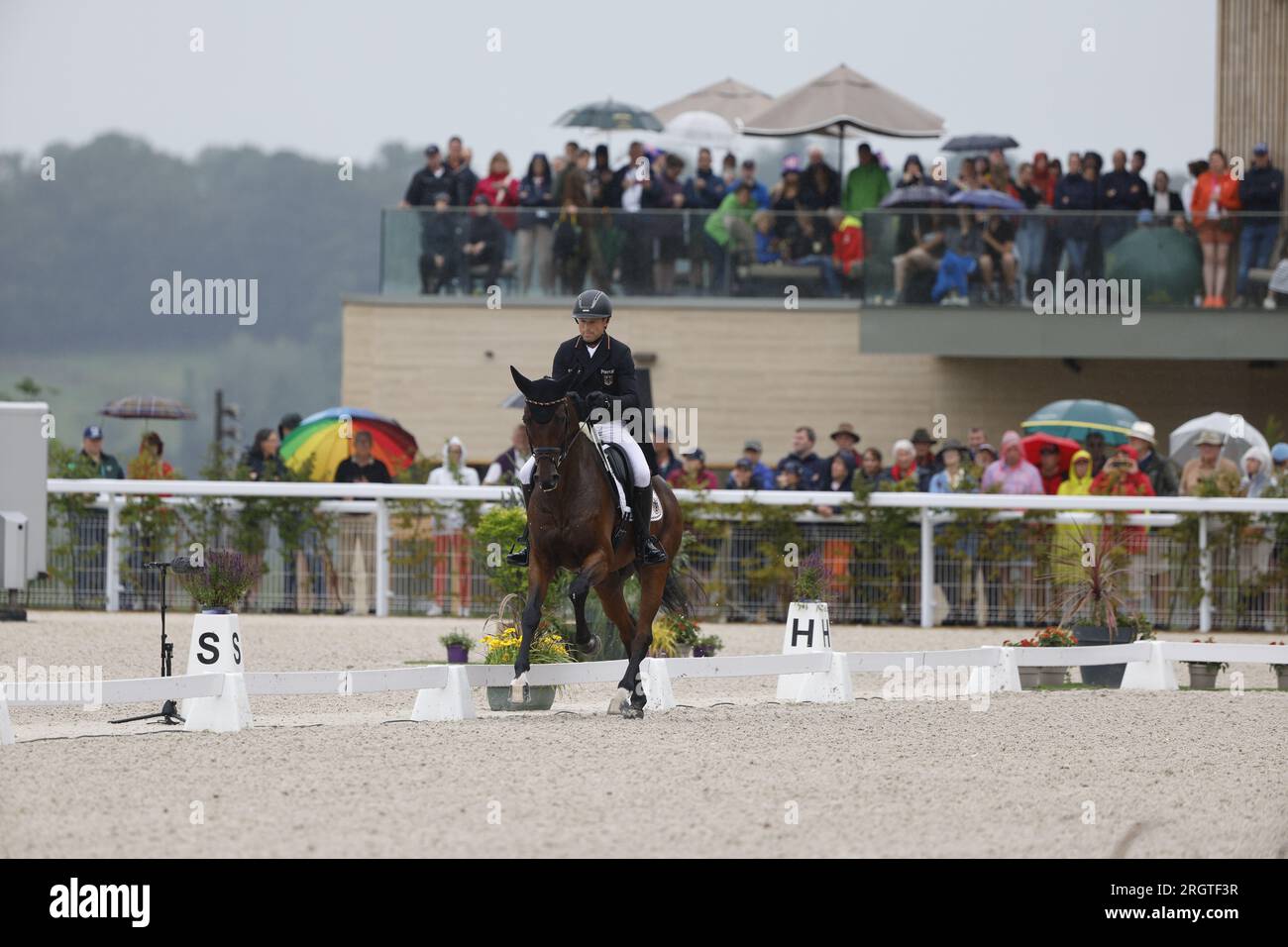 Michael JUNG (GER) FISCHERCHIPMUNK FRH during Dressage competition at ...