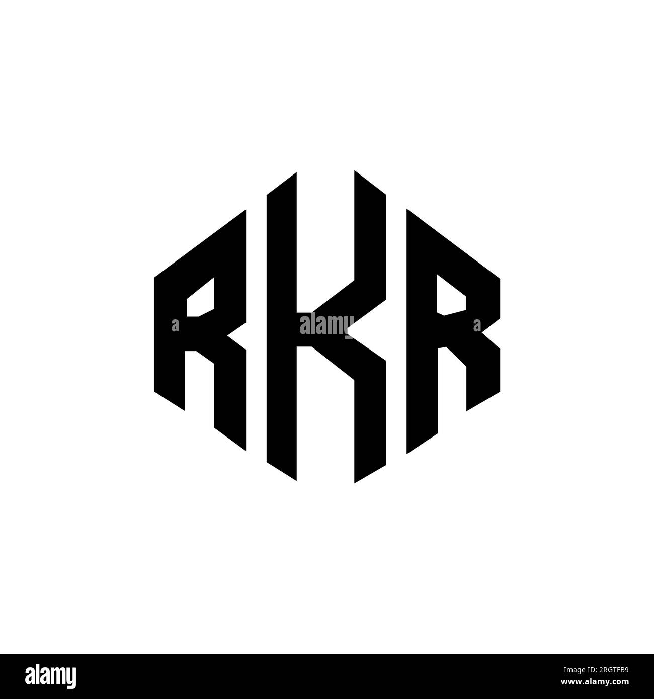Rkr logo design hi-res stock photography and images - Alamy