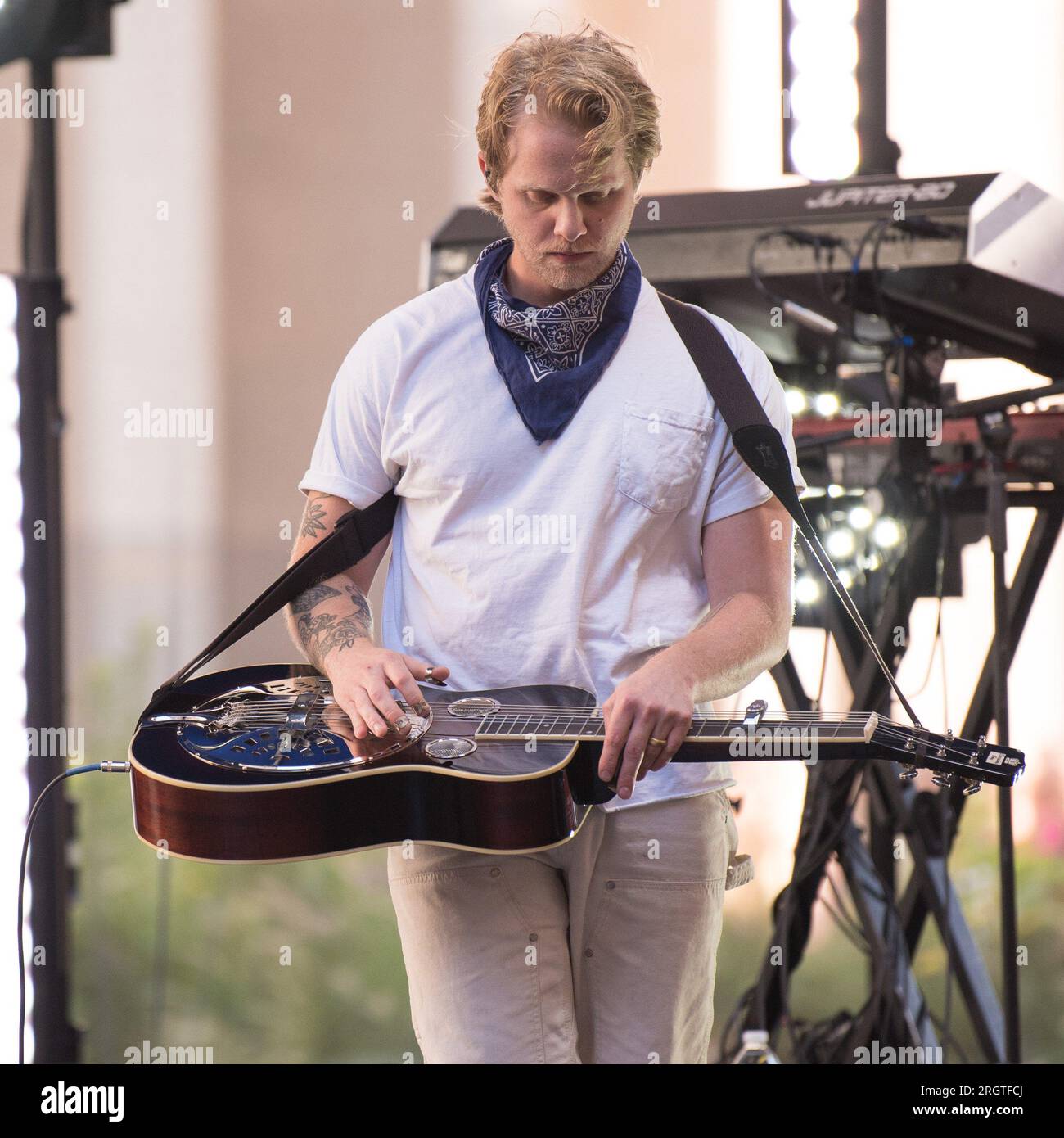 New York, NY, USA. 11th Aug, 2023. Reid Johnson on stage for NBC Today ...