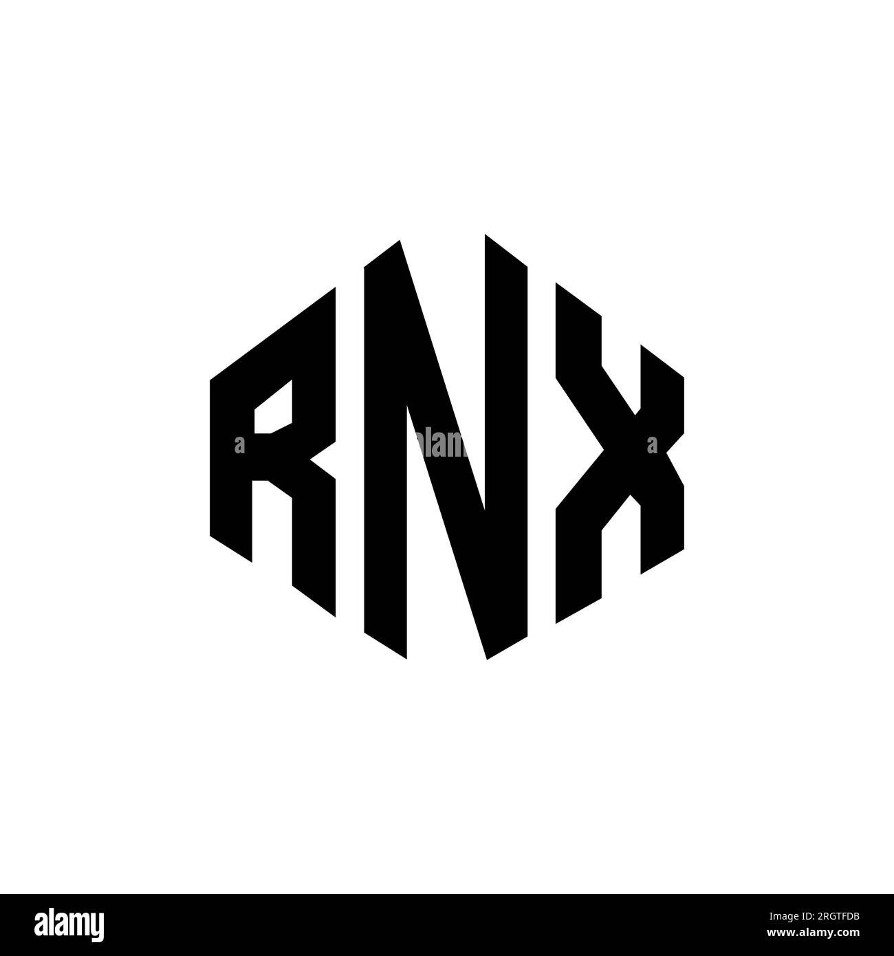 Rnx logo design hi-res stock photography and images - Alamy