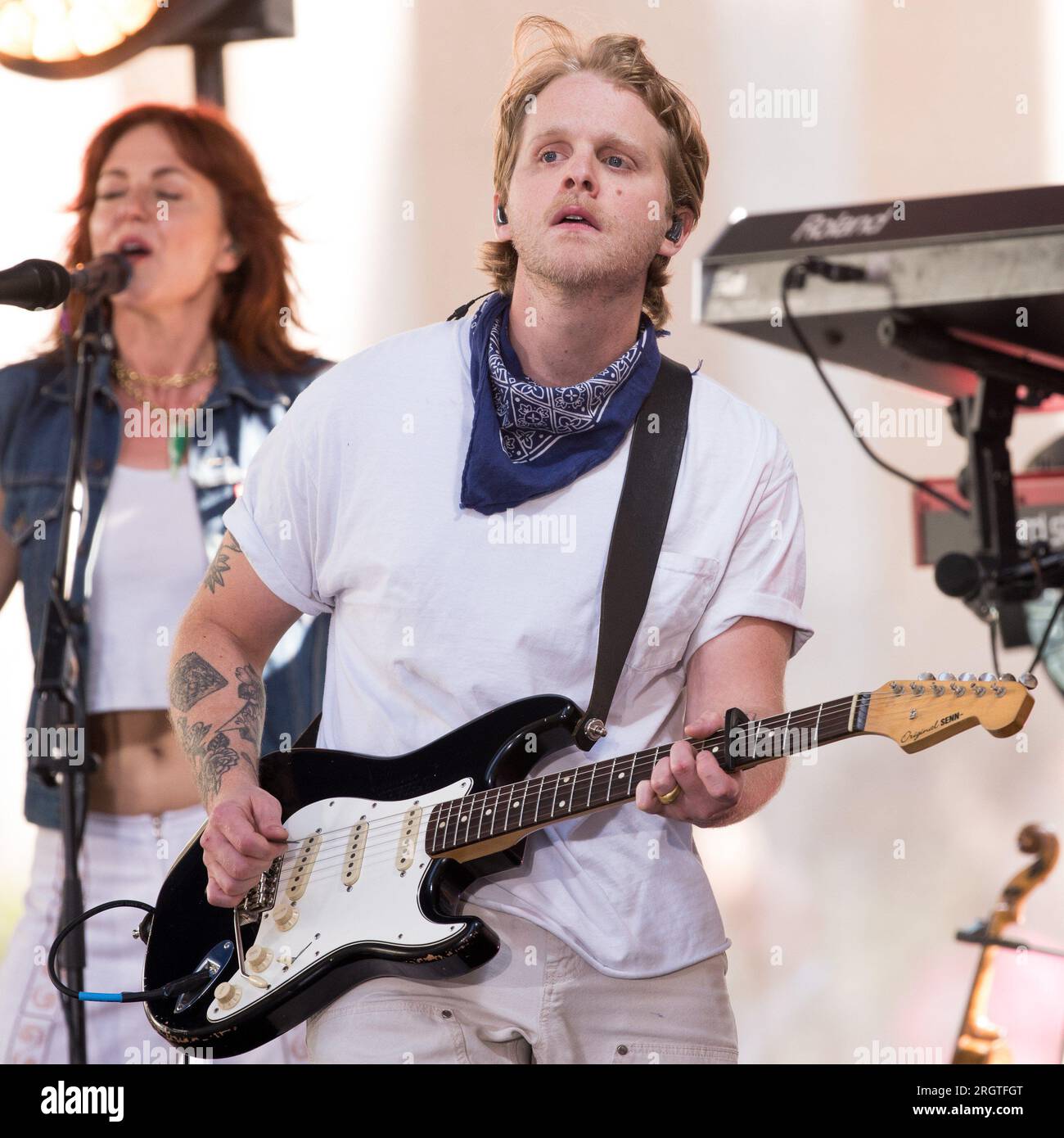 New York, NY, USA. 11th Aug, 2023. Reid Johnson on stage for NBC Today ...