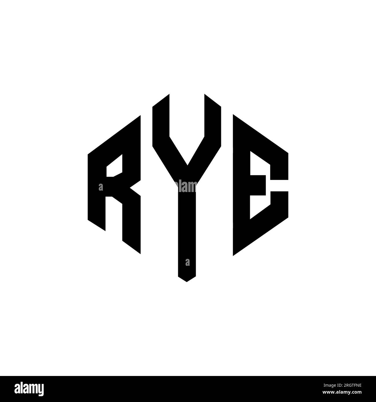 Rye tech logo Black and White Stock Photos & Images - Alamy