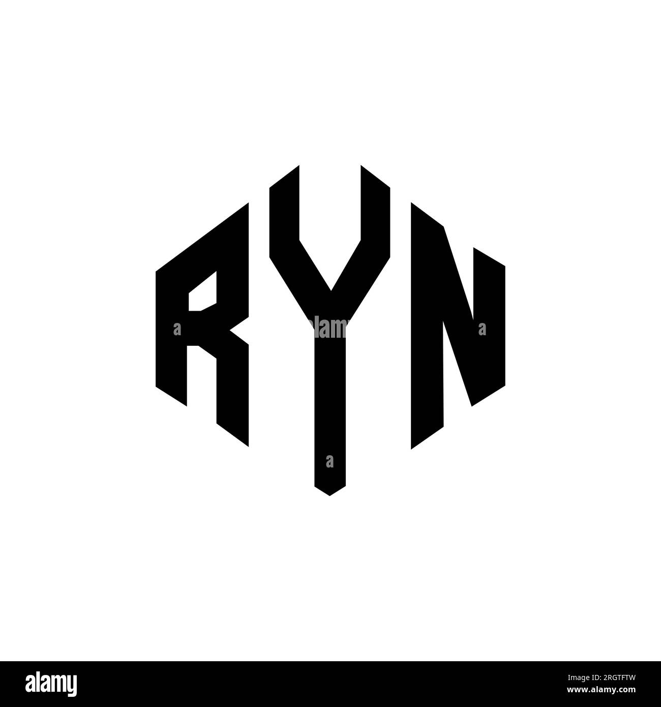 Ryn logo design hi-res stock photography and images - Alamy
