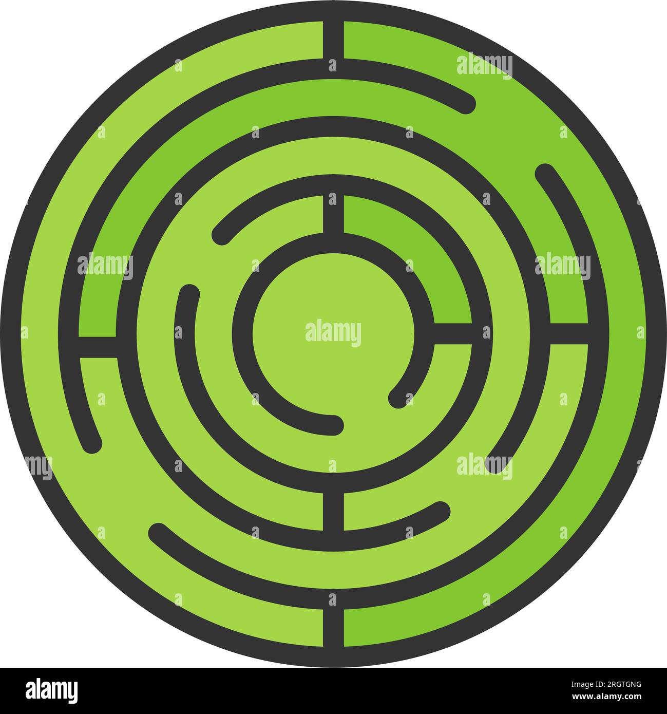 Maze Icon image. Suitable for mobile application Stock Vector Image ...