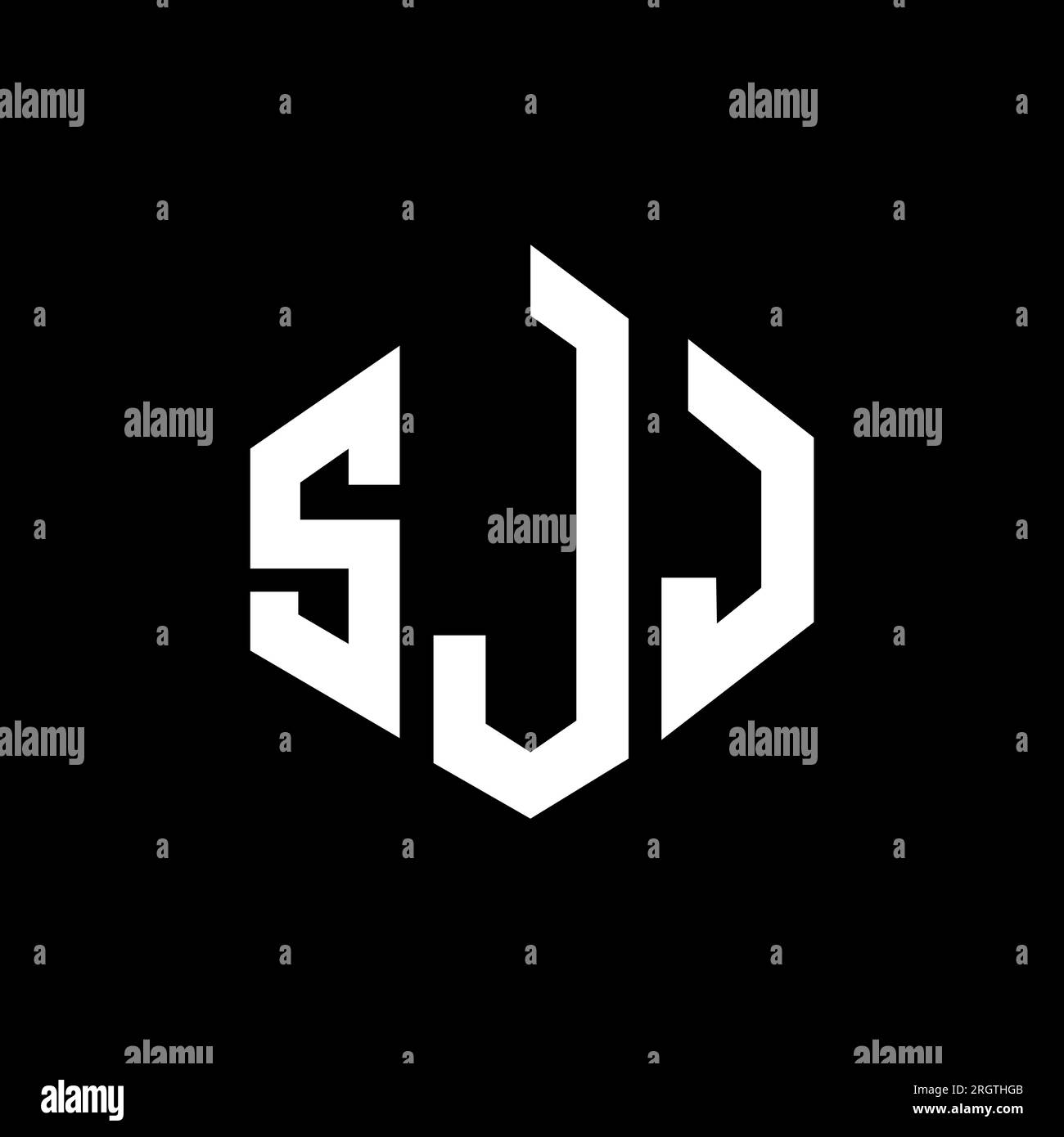 Sjj logo design hi-res stock photography and images - Alamy