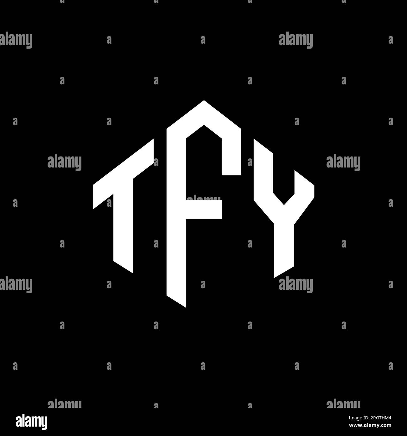 Tfy logo design hi-res stock photography and images - Alamy