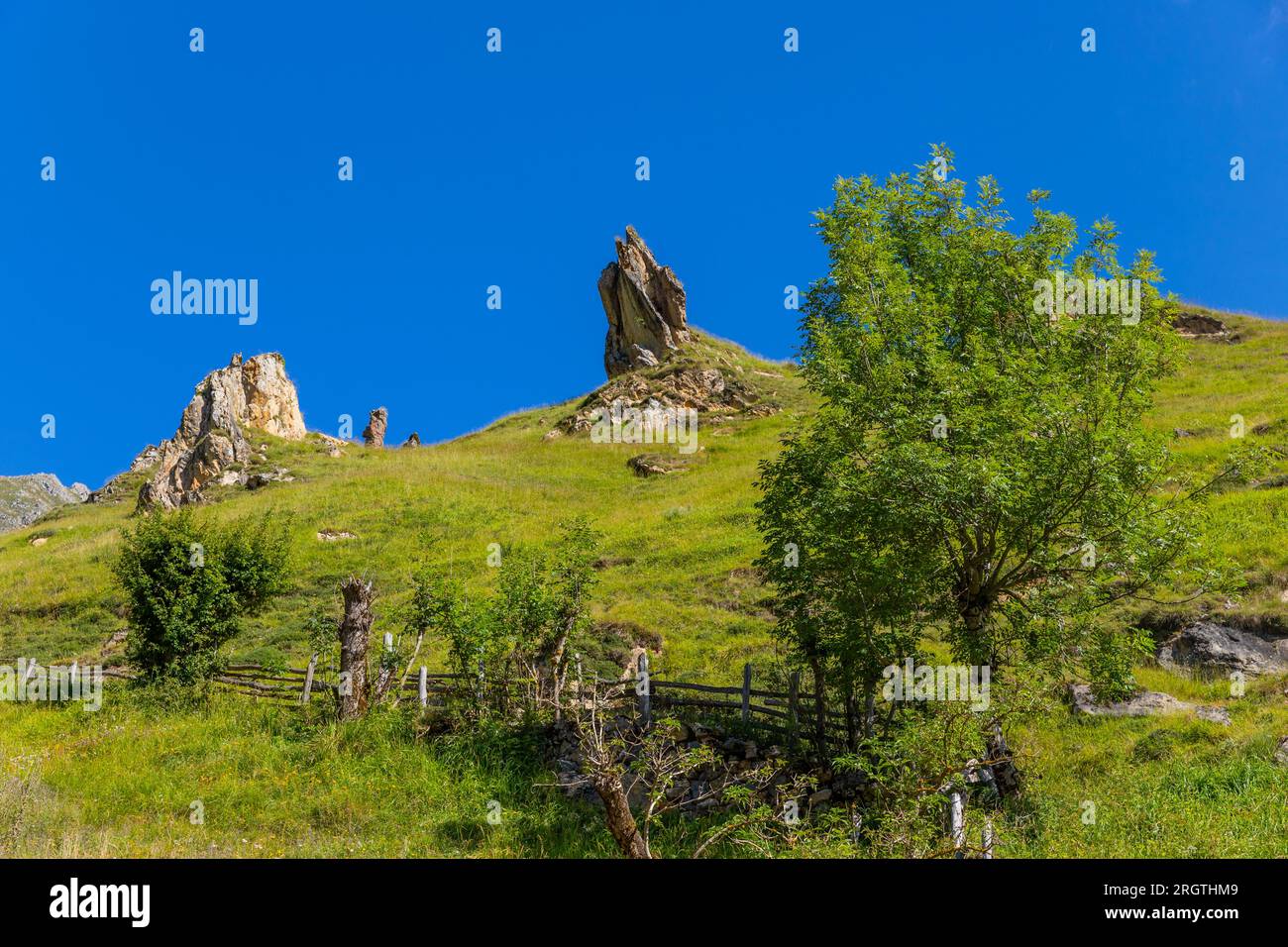 Massif of Las Ubinas between Asturias and Leon. In the Natural Parks of ...