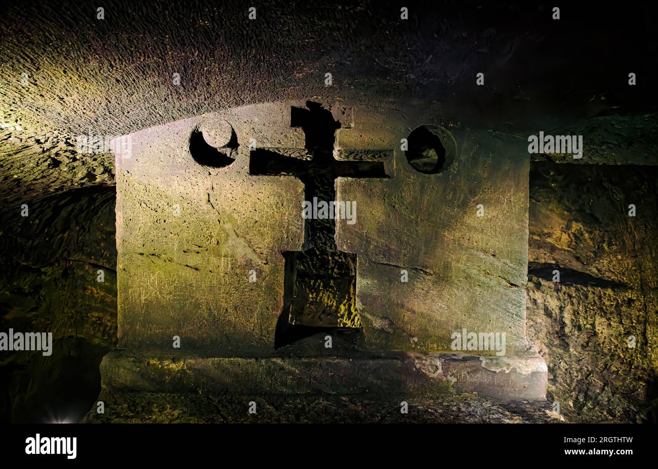 Christian Catacombs of Jajce: A Subterranean Sanctuary Stock Photo - Alamy