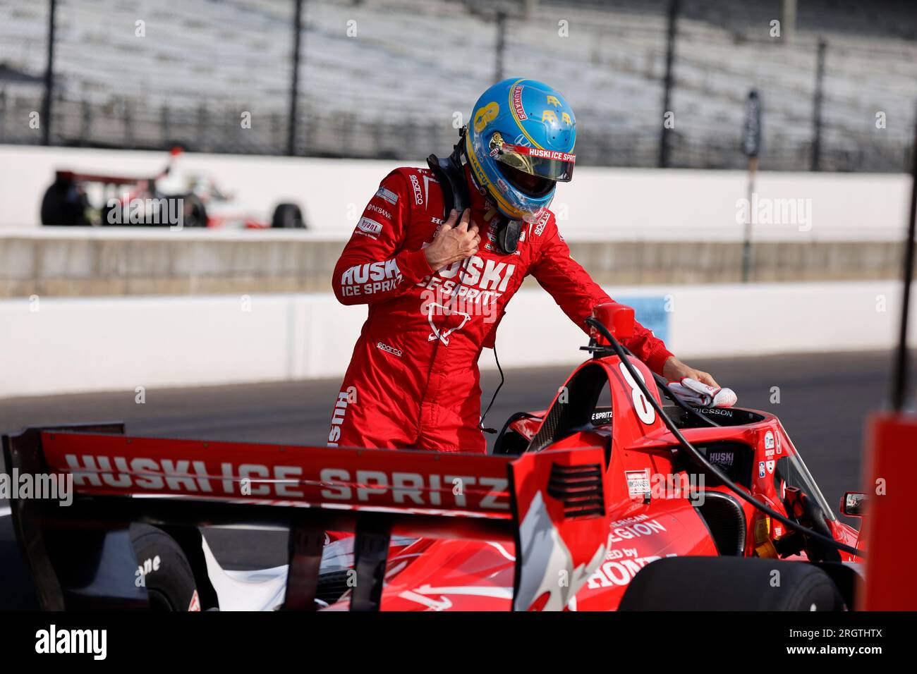 Indianapolis, United States. 11th Aug, 2023. Indy Car driver Chip ...