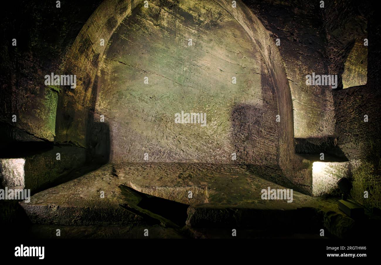 Christian Catacombs of Jajce: A Subterranean Sanctuary Stock Photo - Alamy