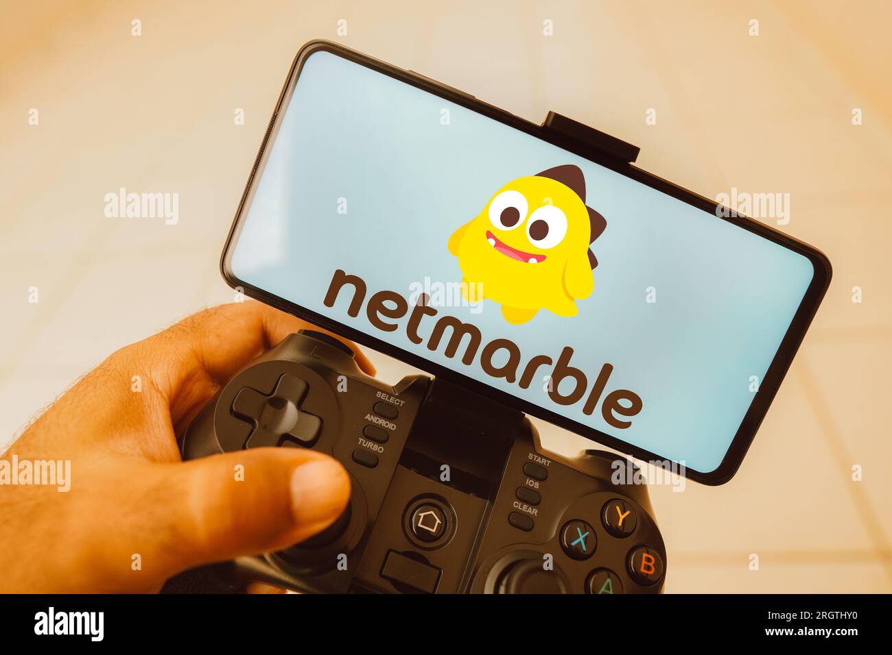 Netmarble logo hi-res stock photography and images - Alamy