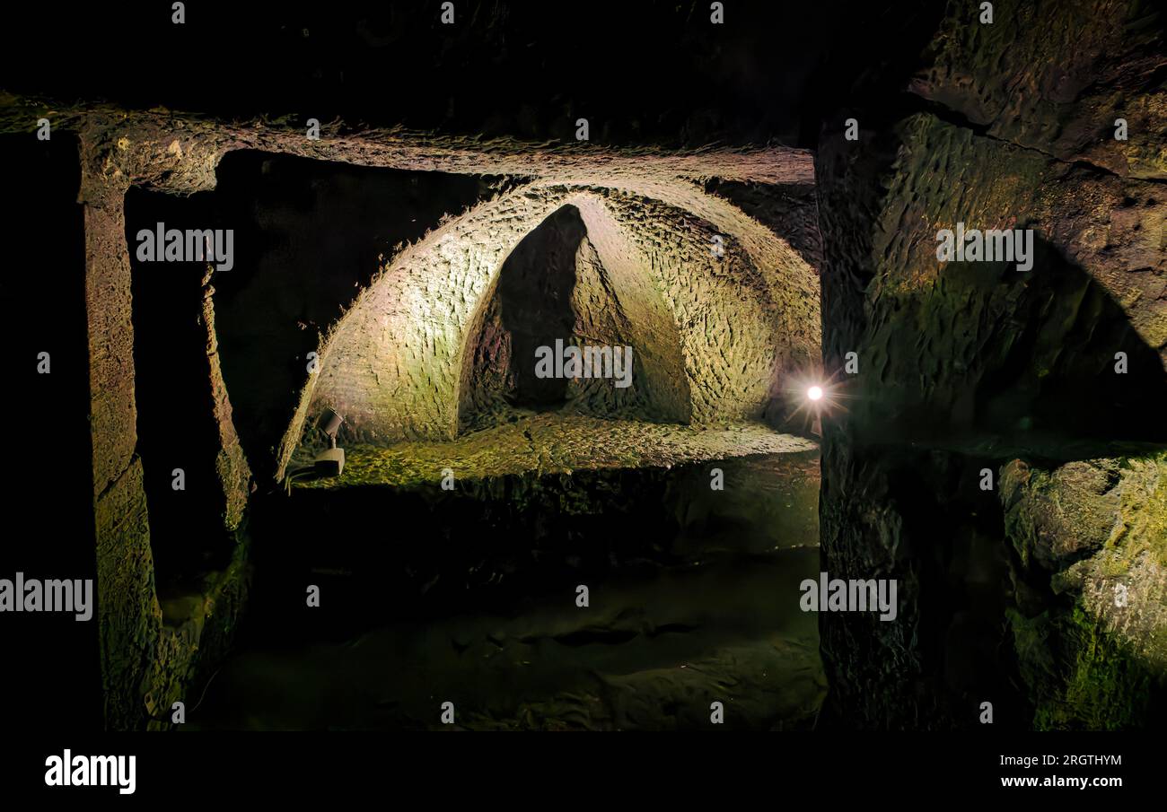 Christian Catacombs of Jajce: A Subterranean Sanctuary Stock Photo - Alamy