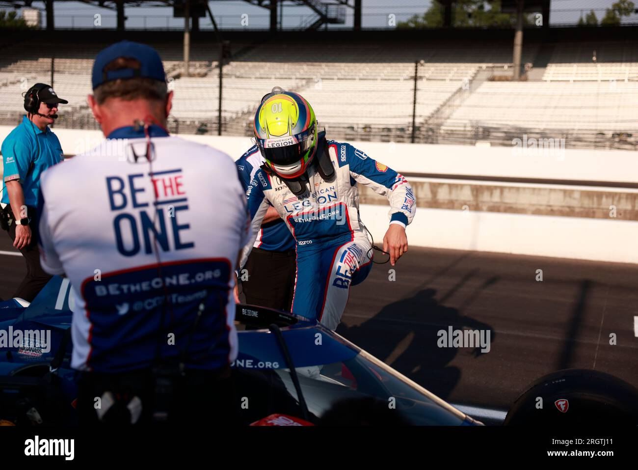 Indianapolis, United States. 11th Aug, 2023. IndyCar Chip Ganassi ...