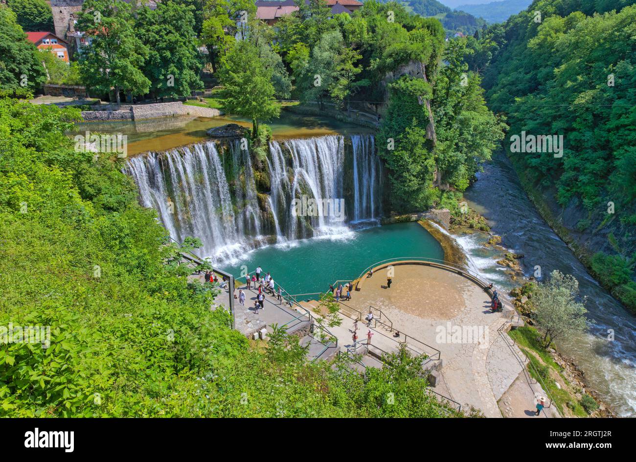 Pliva waterfall hi-res stock photography and images - Alamy