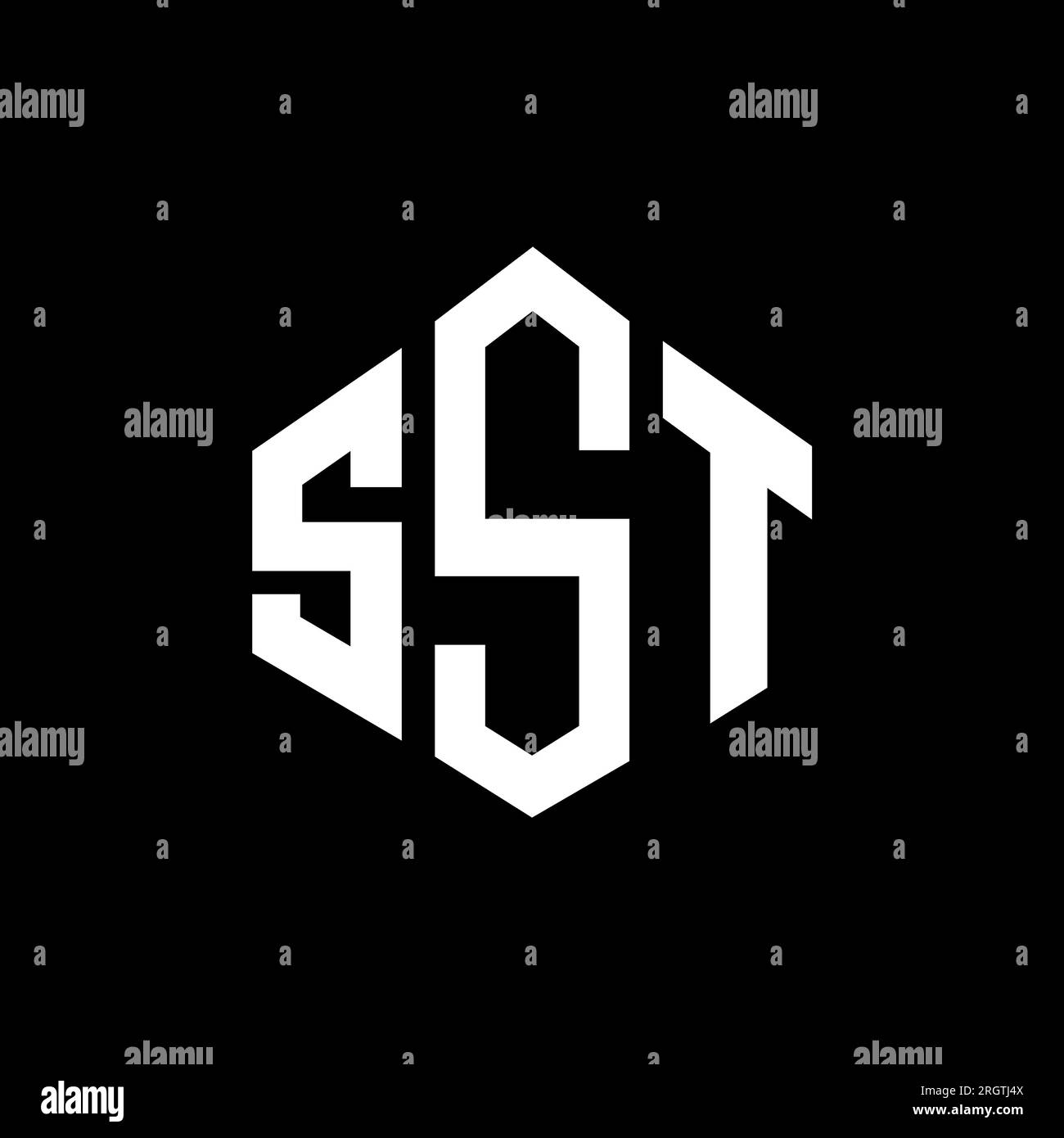SST letter logo design with polygon shape. SST polygon and cube shape ... SST letter logo design with polygon shape. SST polygon and cube shape ...