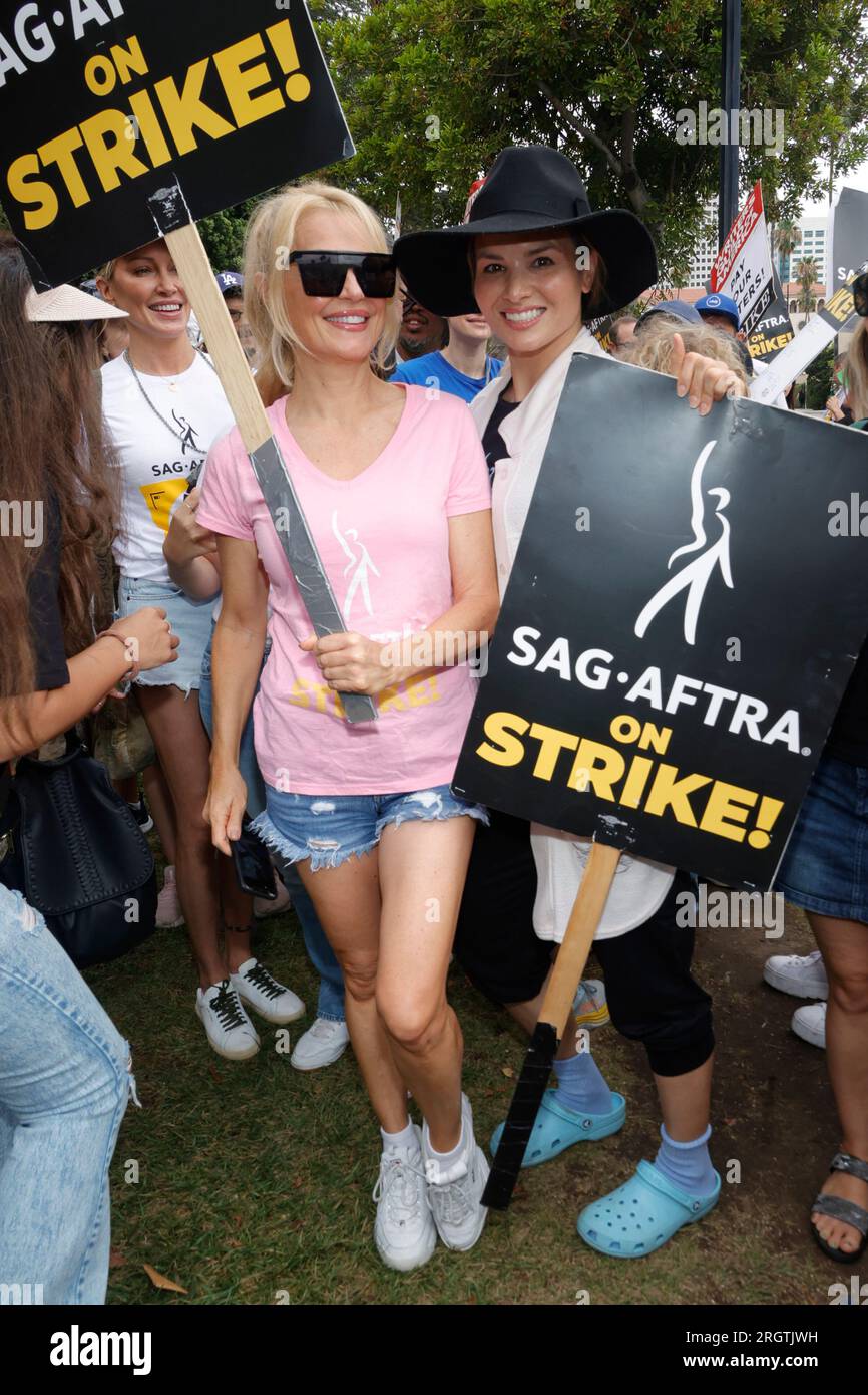 Los Angeles, Ca. 11th Aug, 2023. Charlotte Ross and Katrina Law seen on ...
