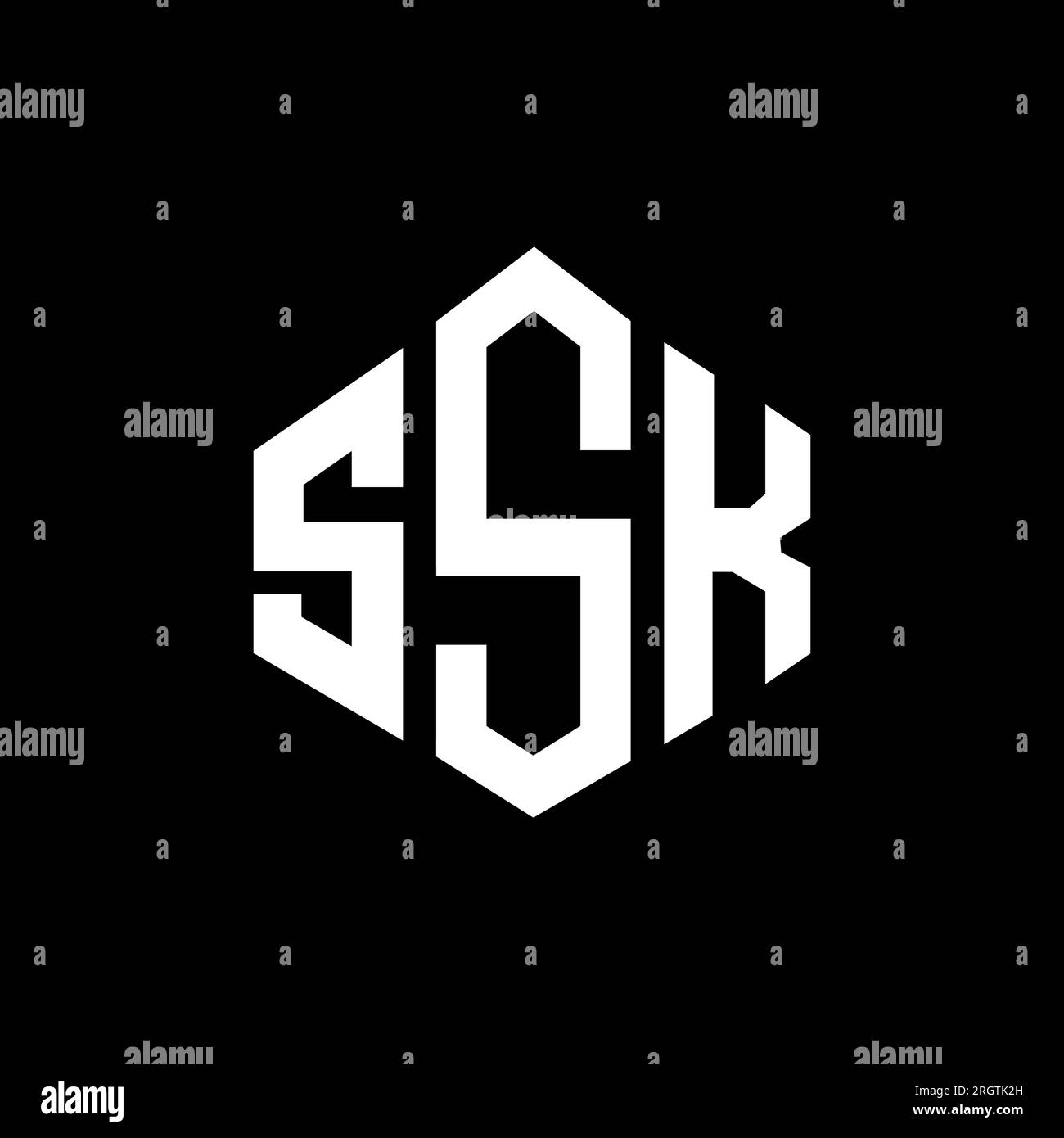 Ssk hexagon logo hi-res stock photography and images - Alamy