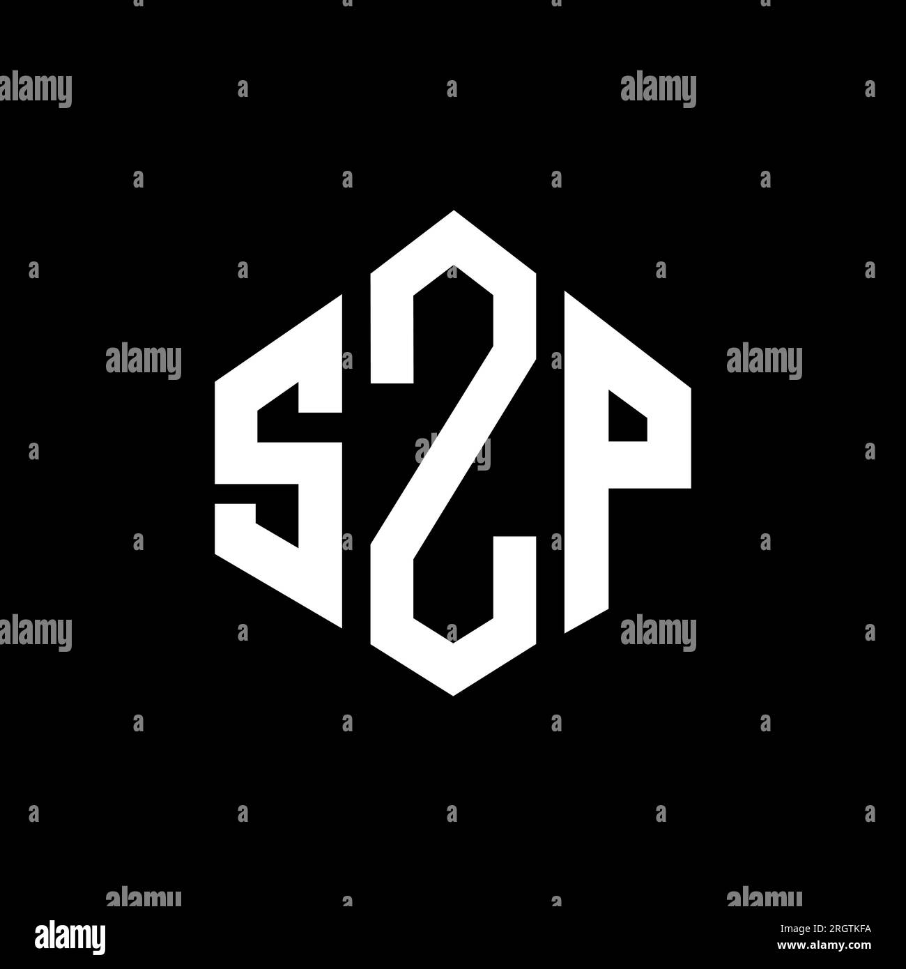Szp hexagon logo hi-res stock photography and images - Alamy