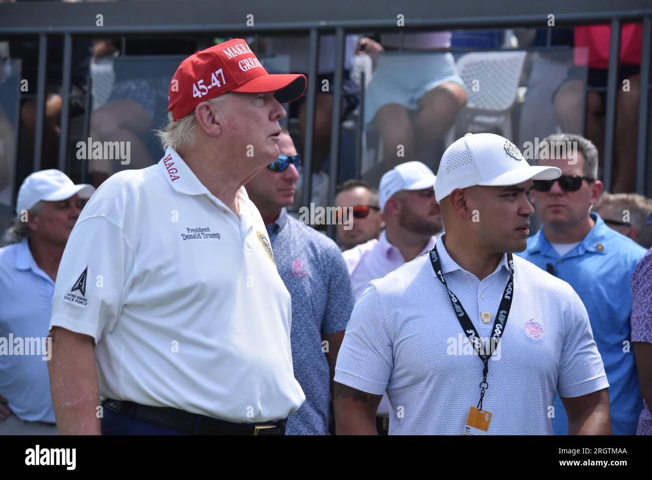 Bedminster, United States. 11th Aug, 2023. Former President of the ...