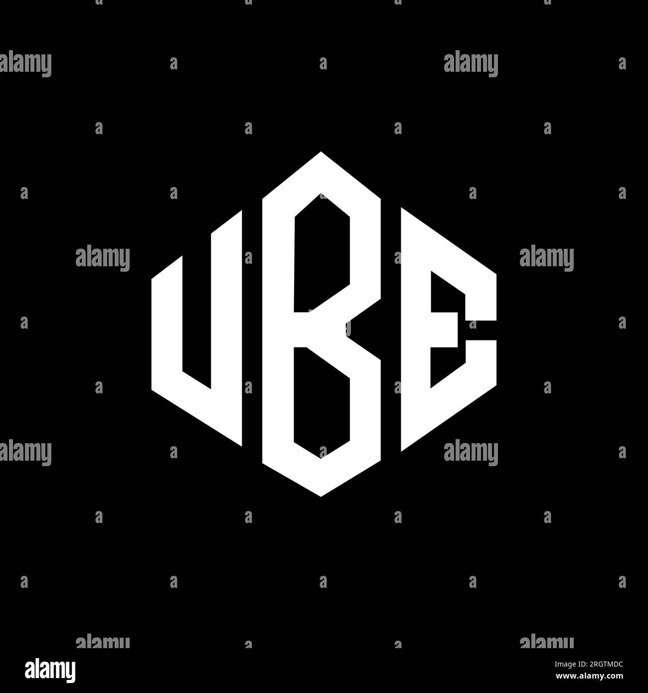 Ube logo design Black and White Stock Photos & Images - Alamy